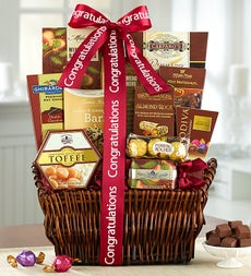 Congratulations! Deluxe Balsam Gift Basket | Jumpchat